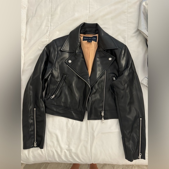 French Connection | Jackets & Coats | French Connection Leather Jacket ...